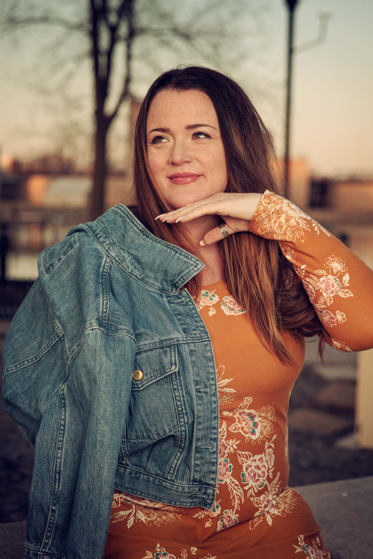 Neenah Sunset with Nataly - Part I - J Alan Lee Photography